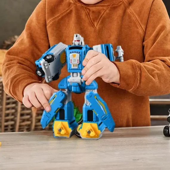 9-Piece Magnetic Transform Robot Truck Set for Kids | PricZone